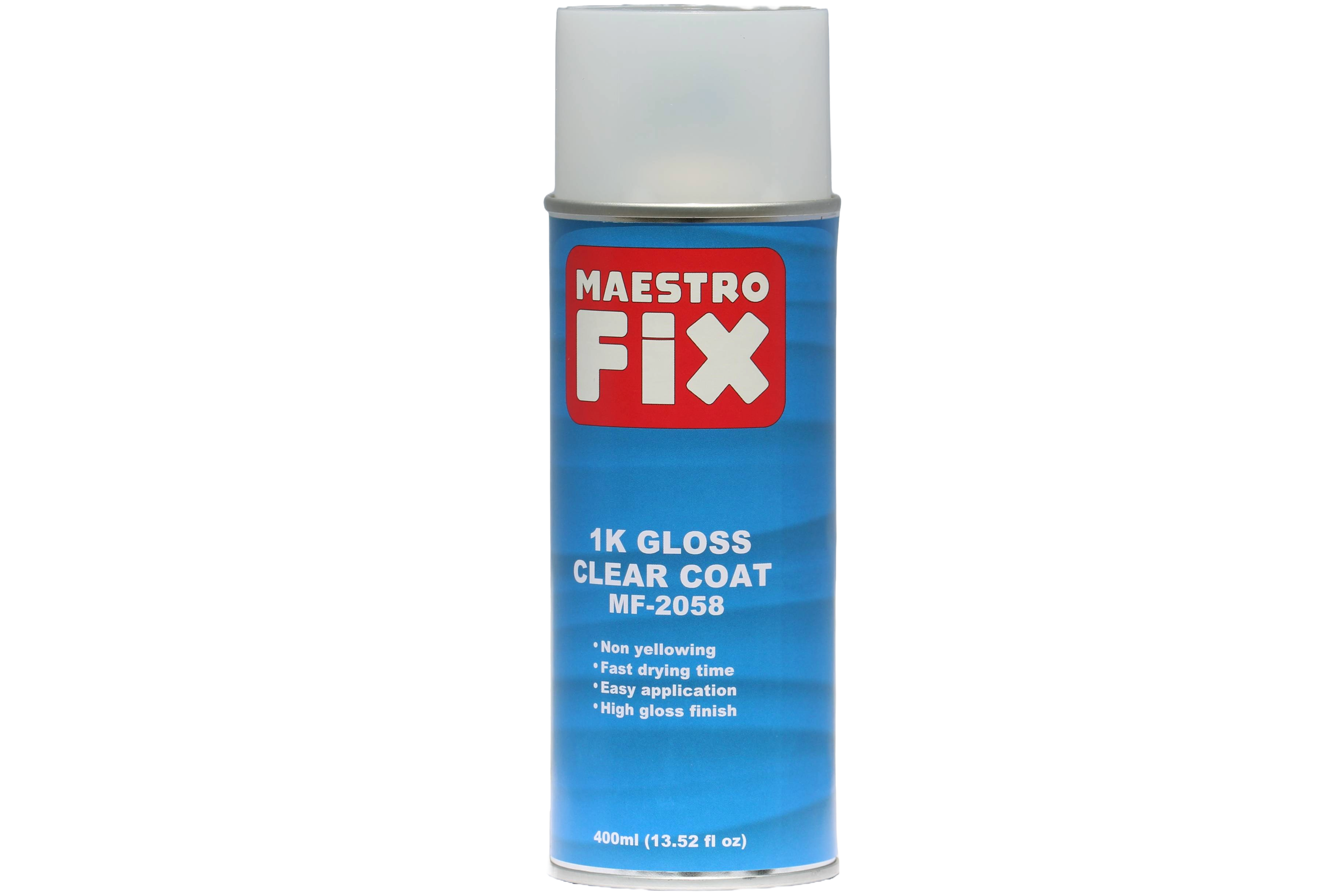 Maestro-Fix 1K Aerosol Gloss Clear Coat – Exxen Coatings